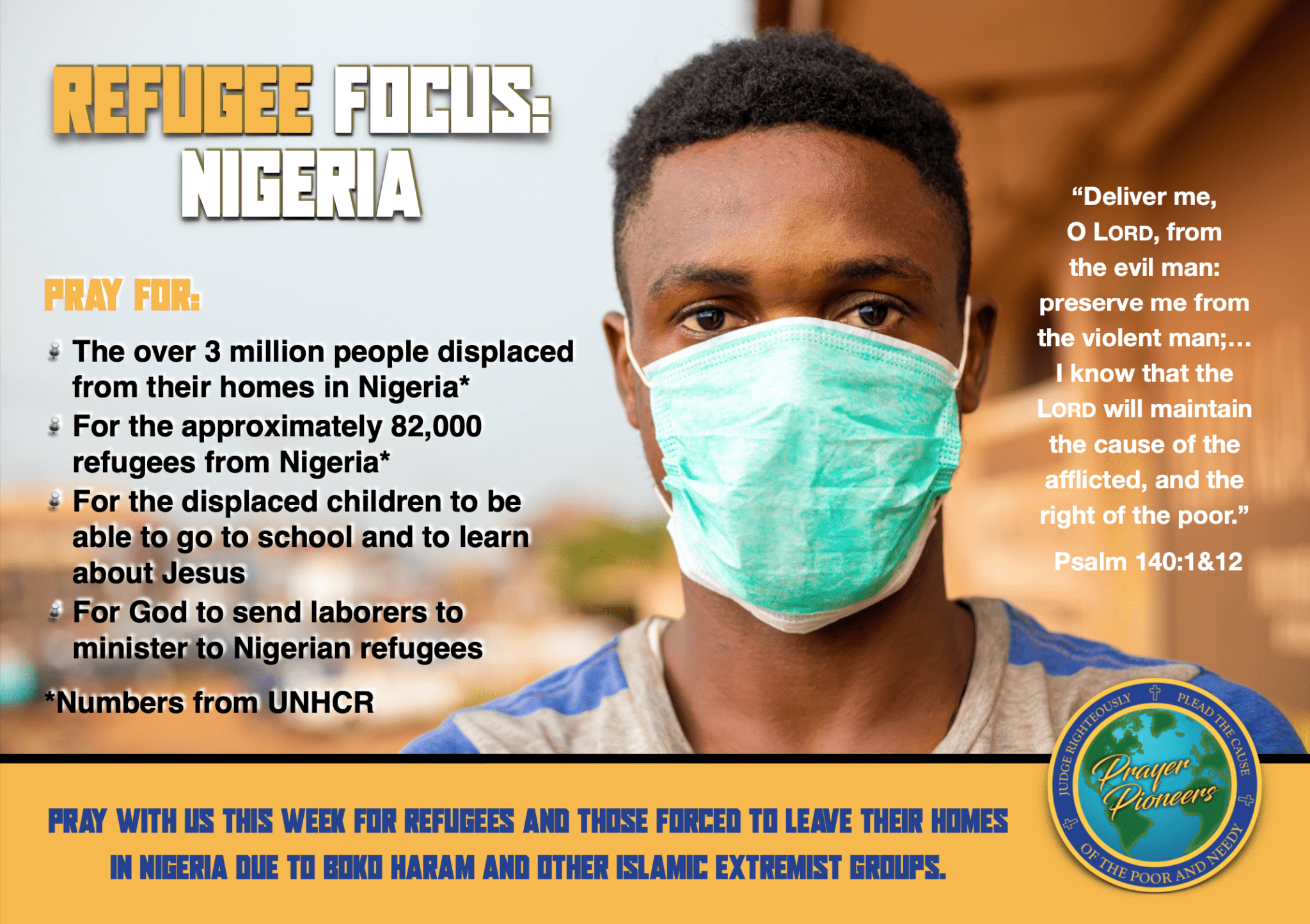 Refugee Focus – Prayer Pioneers